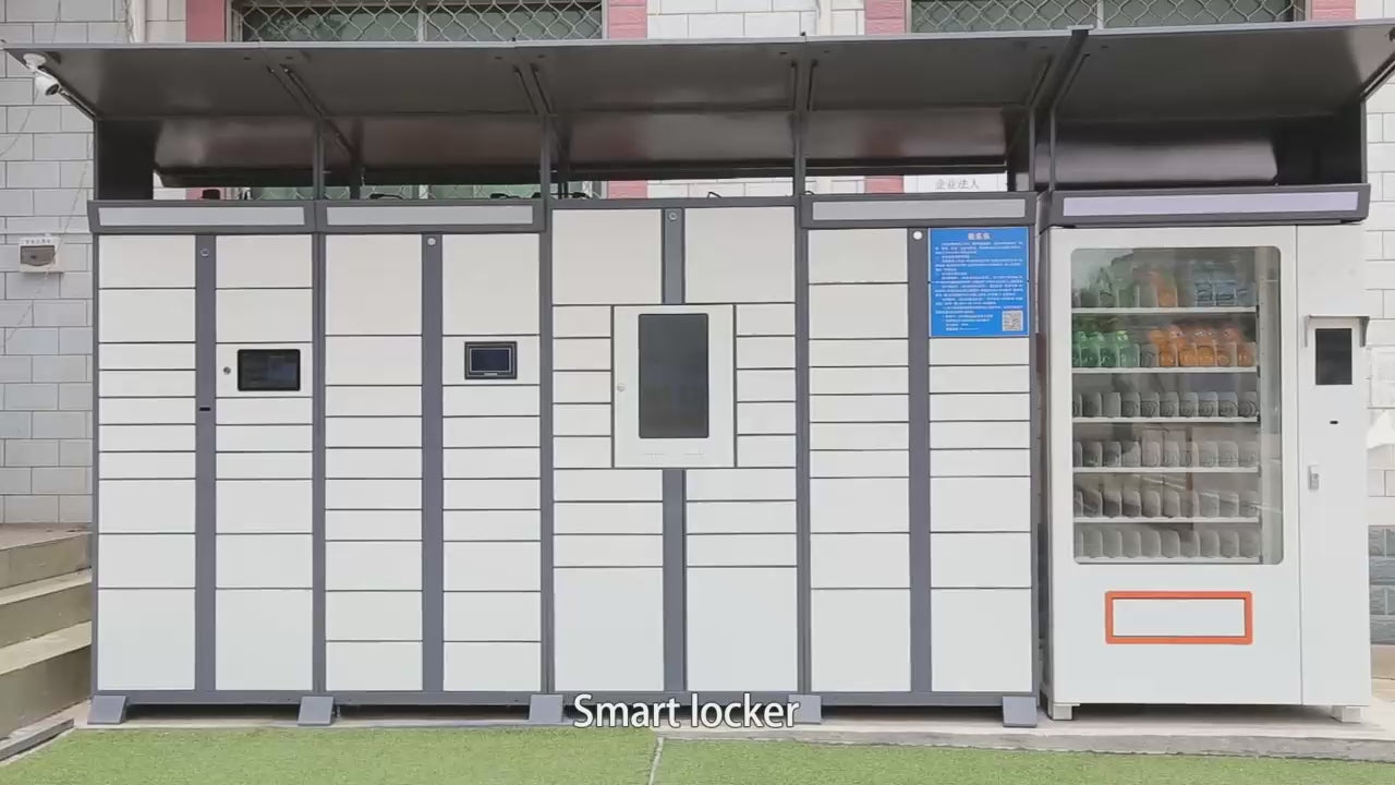 Metal Indoor/Outdoor Parcel Filing Cabinet Smart Box Parcel storage Lo ...