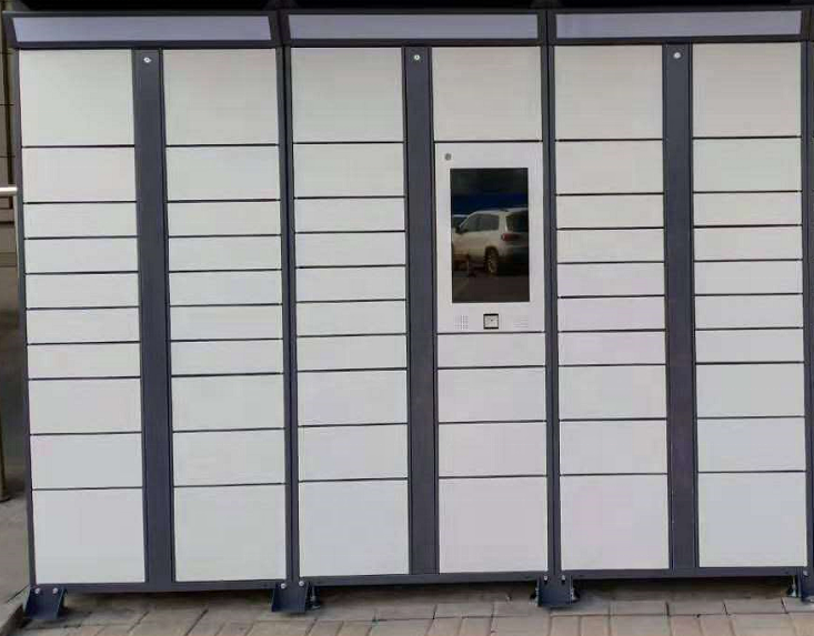 Metal Indoor/Outdoor Parcel Filing Cabinet Smart Box Parcel storage Lo ...
